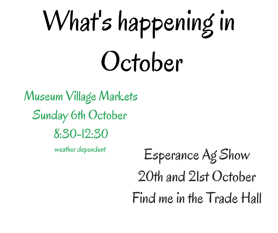 What's happening in October